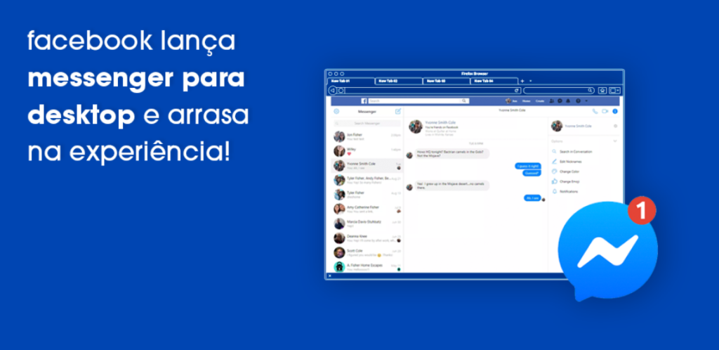 Facebook Lança Messenger para Desktop e Arrasa na Experiência! - ID
